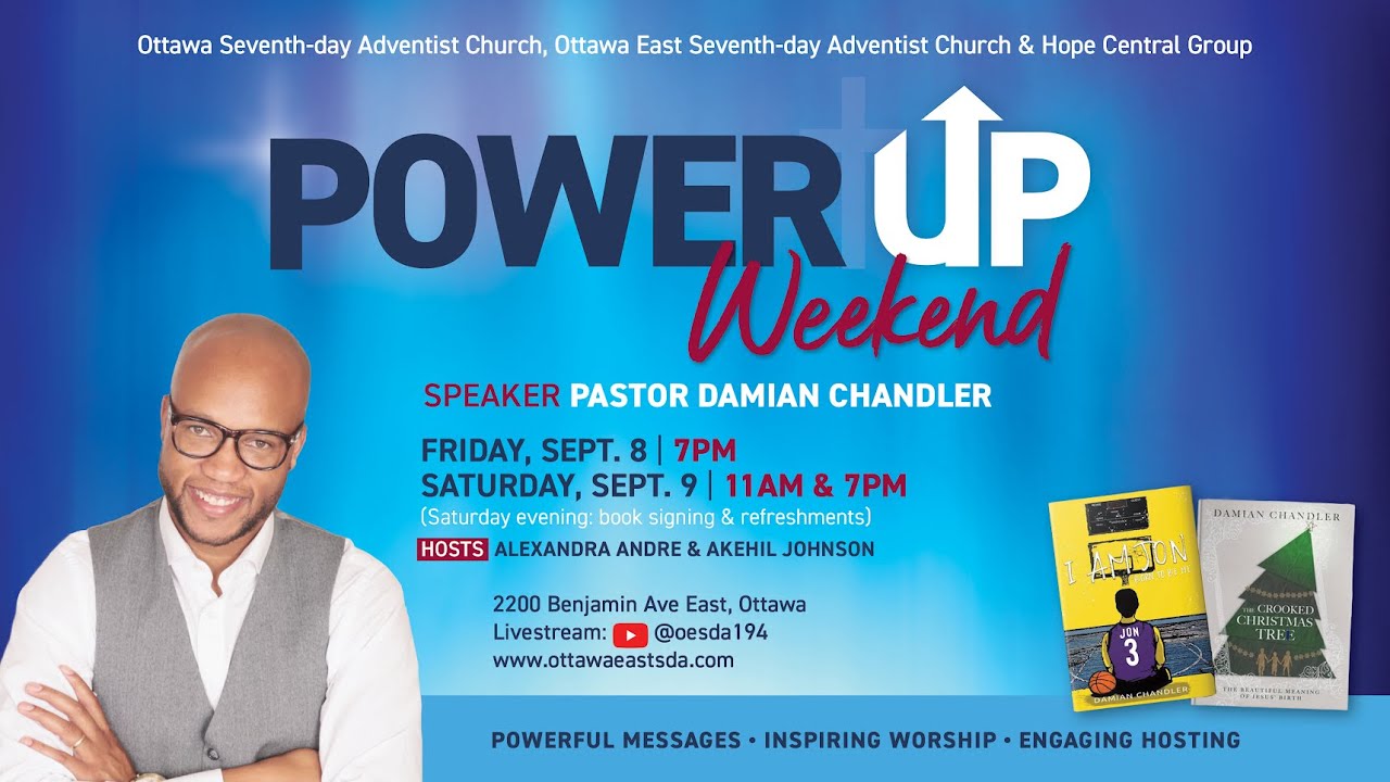Power UP Weekend | Pastor Damian Chandler | September 9, 2023 - YouTube