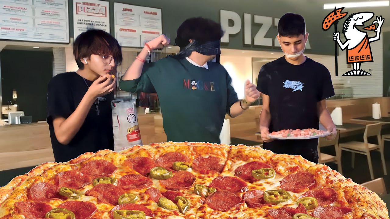 We Cooked A Pizza Without Seeing, Speaking, and Listening - YouTube