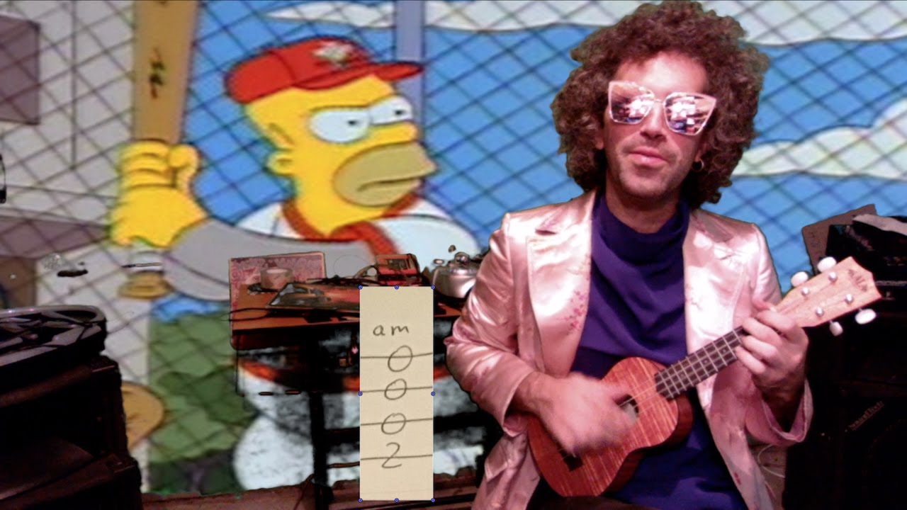 The Simpsons - Talkin' Softball ukulele tutorial - YouTube