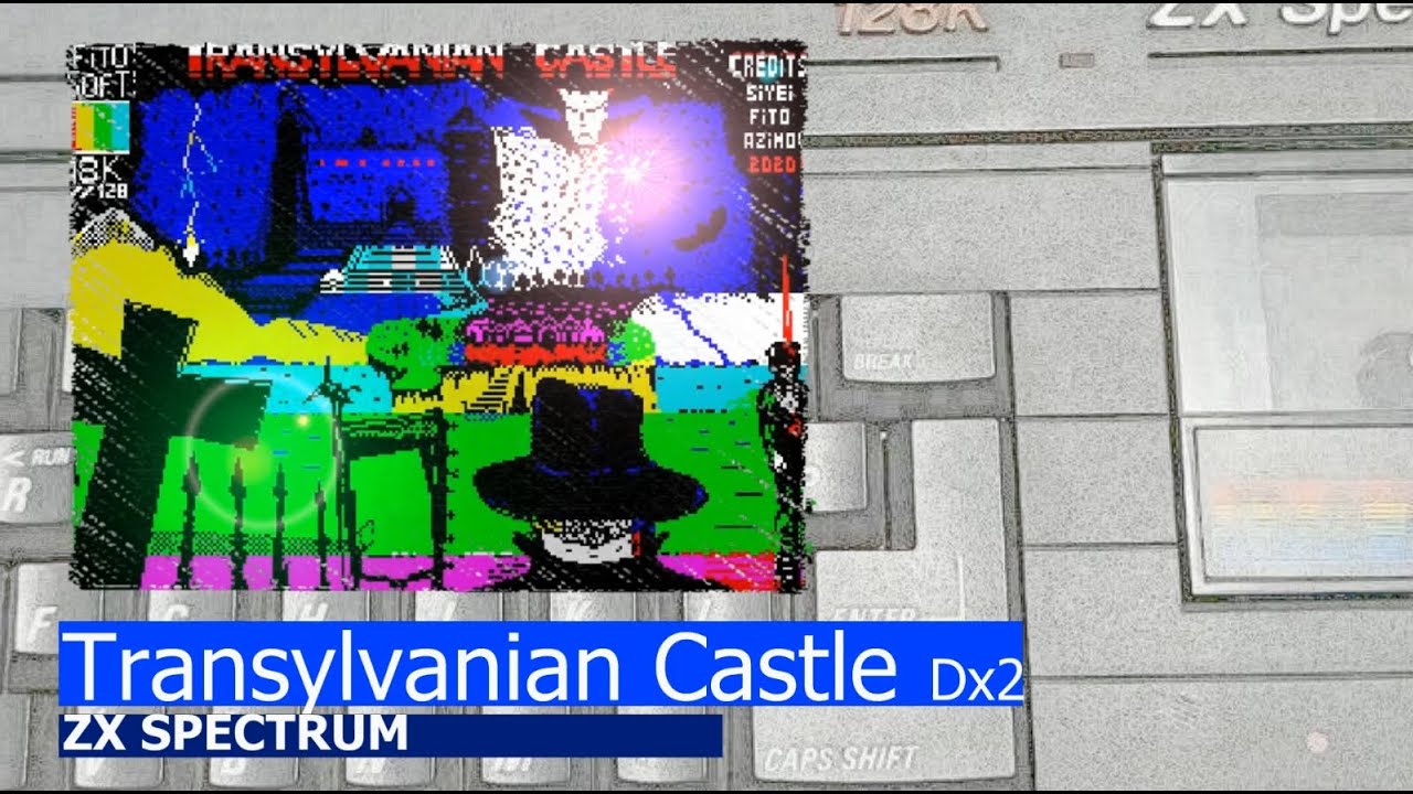 ZX Spectrum -=Transylvanian Castle Dx2=- - YouTube