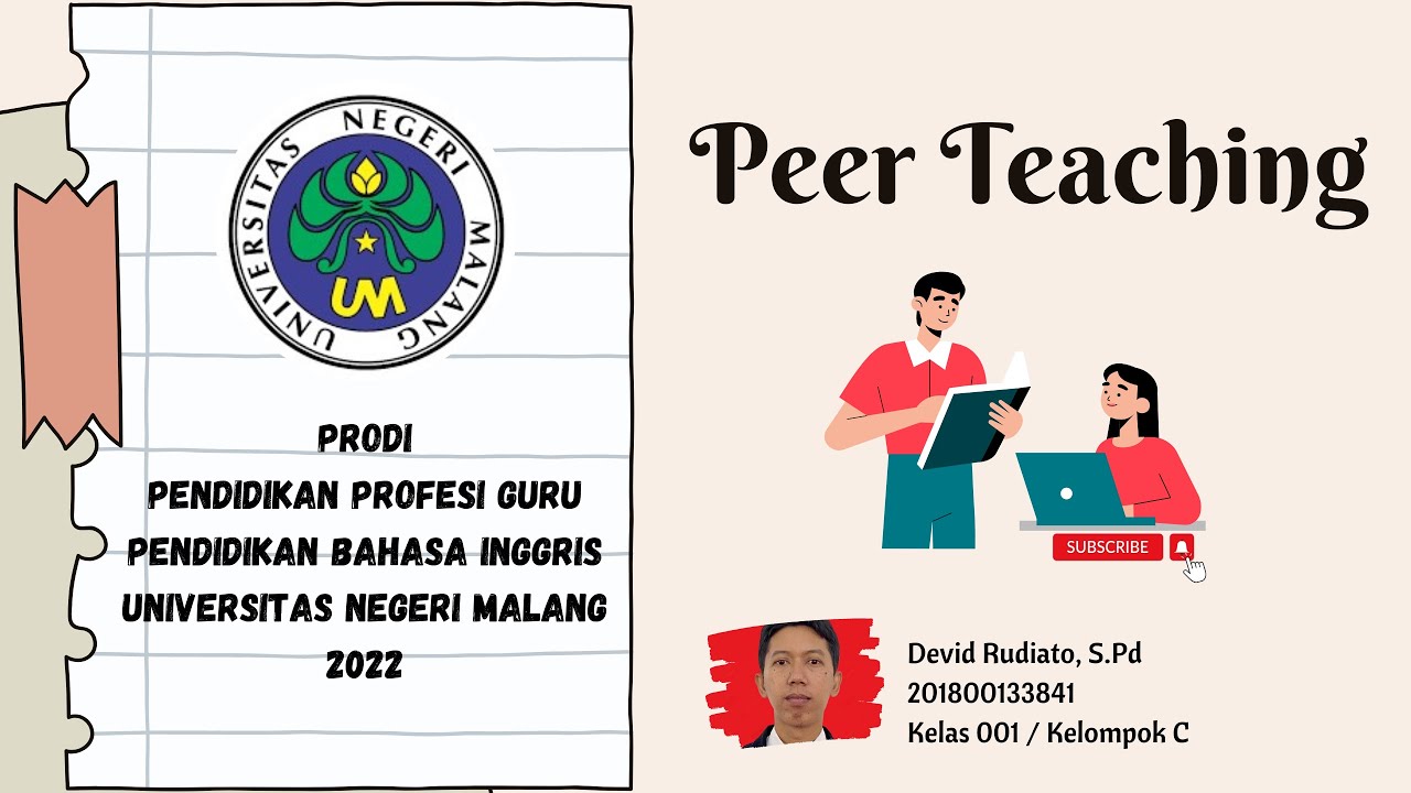 Peer Teaching DEVID RUDIANTO, S.Pd. - YouTube