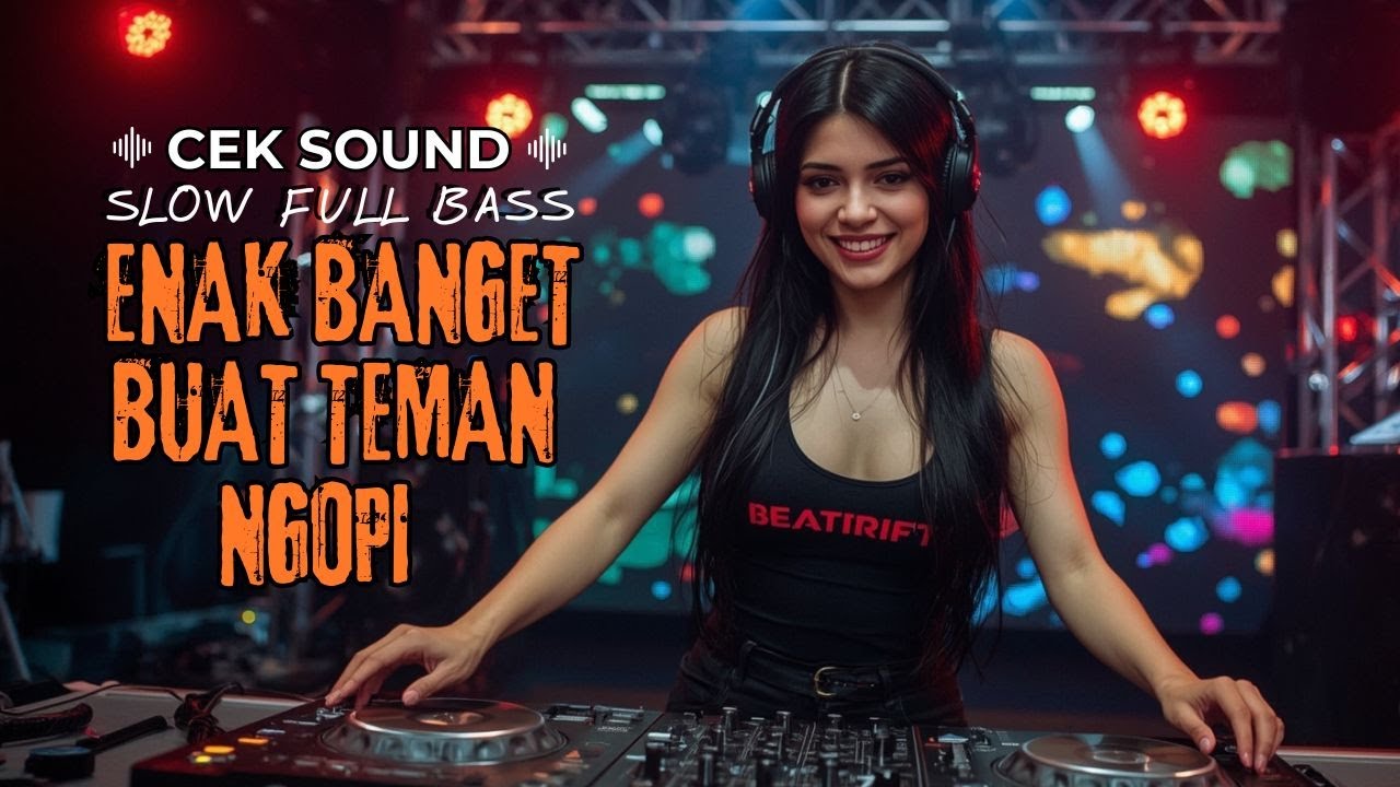 DJ CEK SOUND SLOW FULL BASS ENAK BANGET BUAT TEMAN NGOPI - YouTube