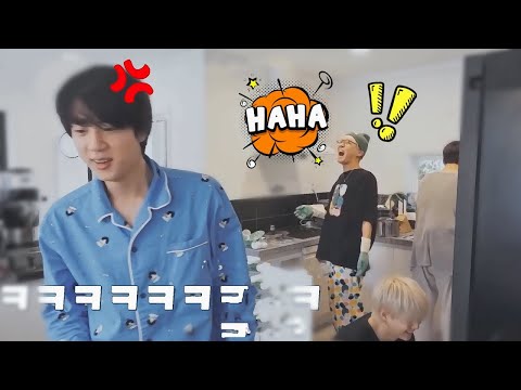 BTS V Making fun of Jin Hyung (BTS Funny Moments)