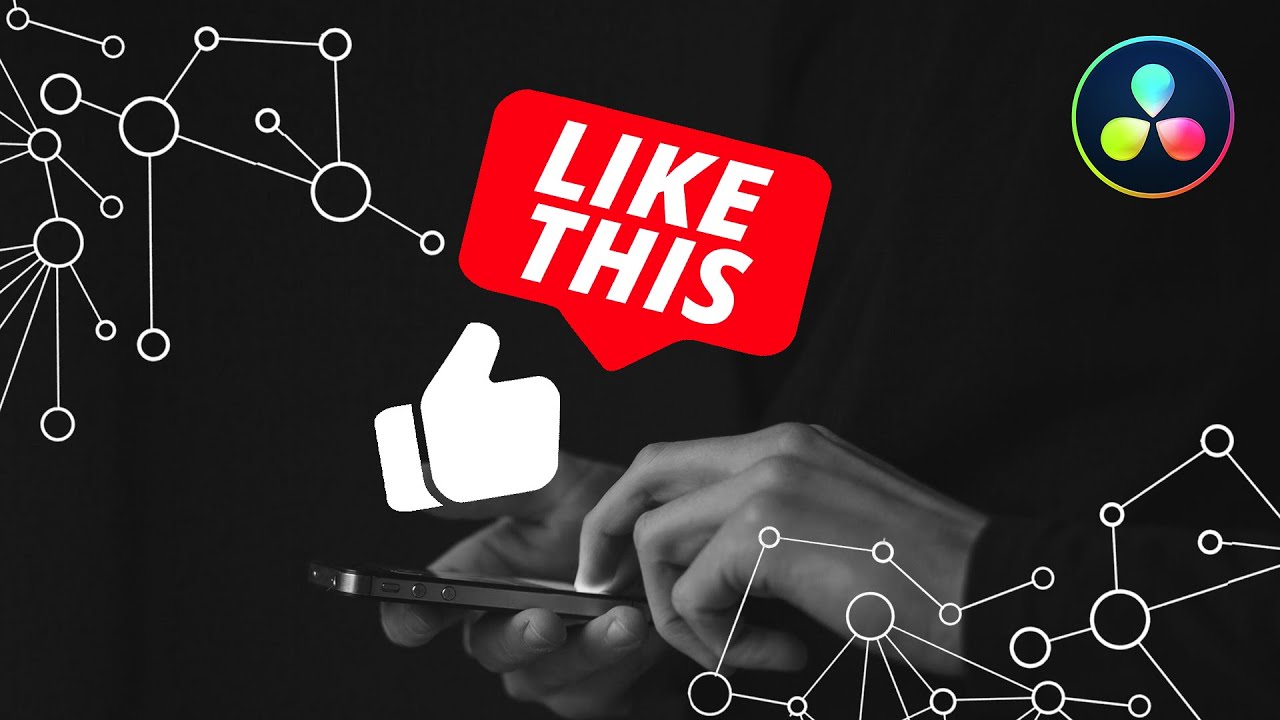 Free Youtube /Facebook Like Animation Preset - Davinci Resolve - YouTube