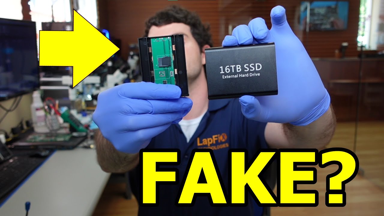This 16TB SSD Drive is Not Actually 16TB - YouTube