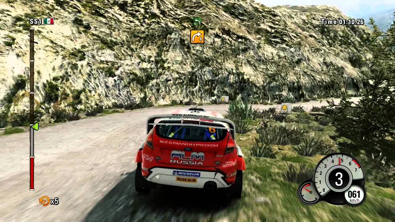 WRC 3 PC gameplay - Single Stage Mexico - YouTube