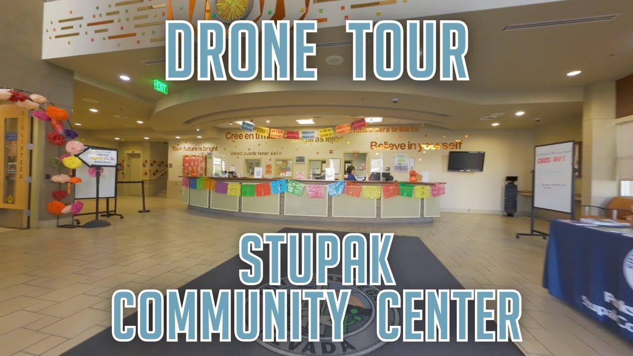 Tour Stupak Community Center in Downtown Las Vegas - YouTube
