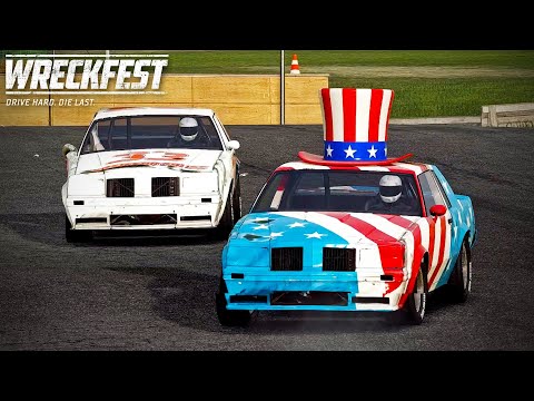Racing Ravens in Wreckfest!
