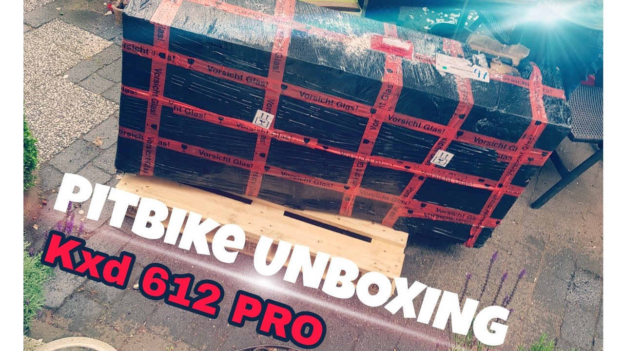 Pitbike UNBOXING |125ccm| Kxd 612 PRO | NonStopRider - YouTube