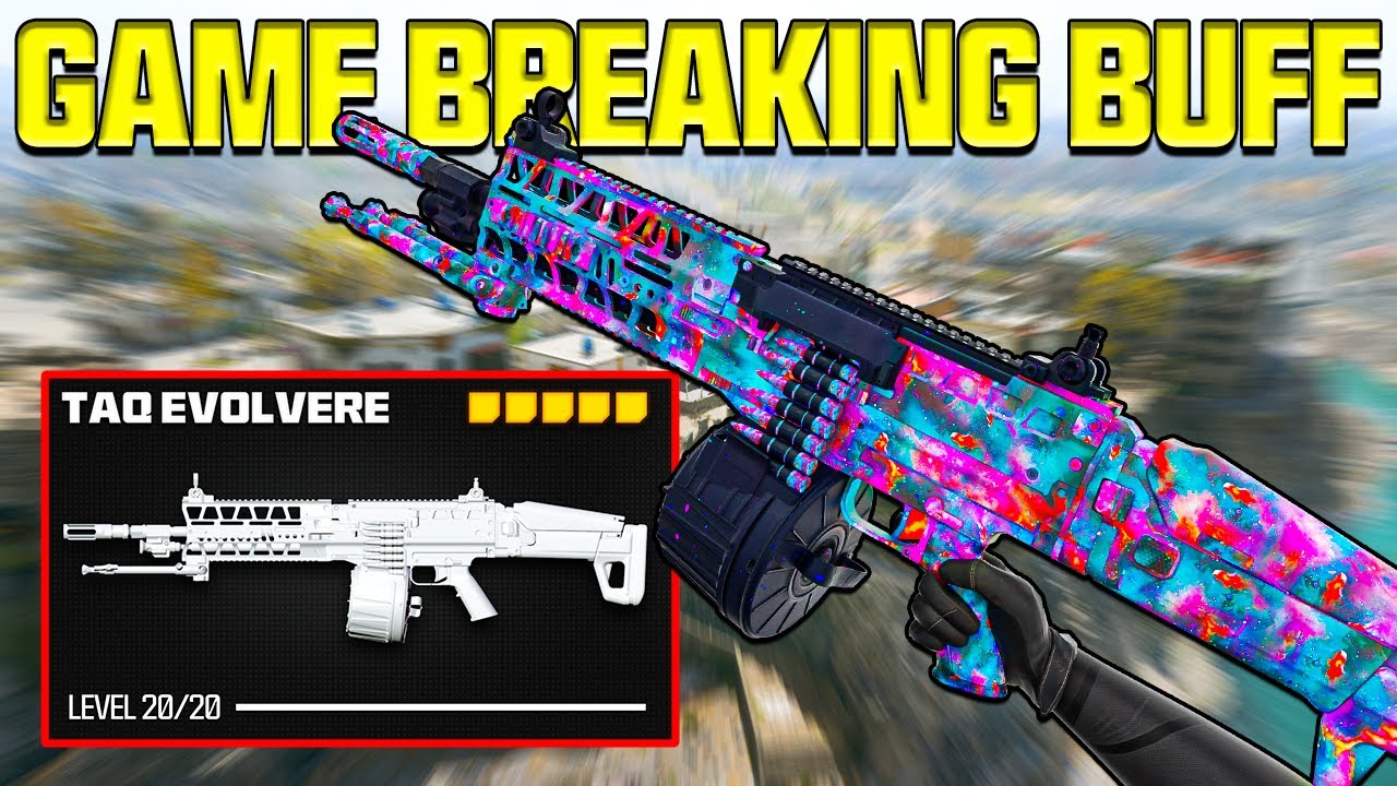 The TAQ EVOLVERE is UNFAIR in Warzone 3 After GAME BREAKING BUFF! - YouTube