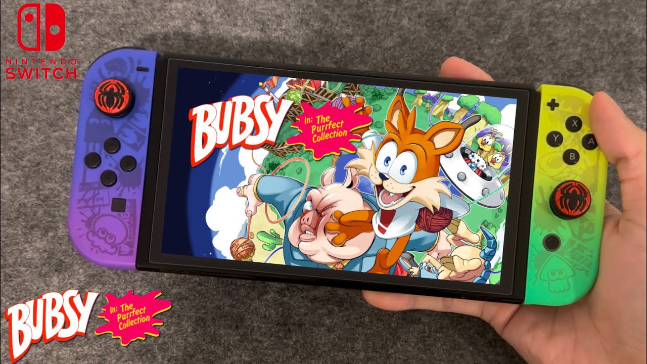 Bubsy in: The Purrfect Collection on Nintendo Switch Gameplay | Switch ...