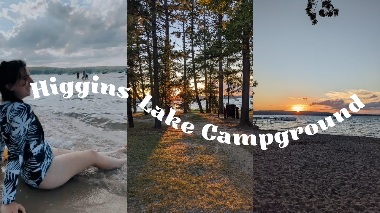 Camping At Higgins Lake State Park | Canoeing the Au Sable River | 3 ...