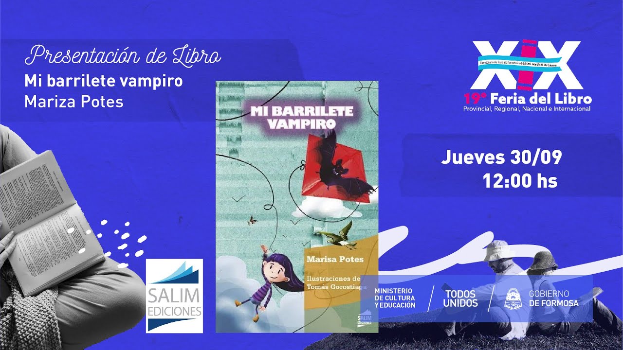 Mi barrilete vampiro.Marisa Potes.Salim Ediciones - YouTube