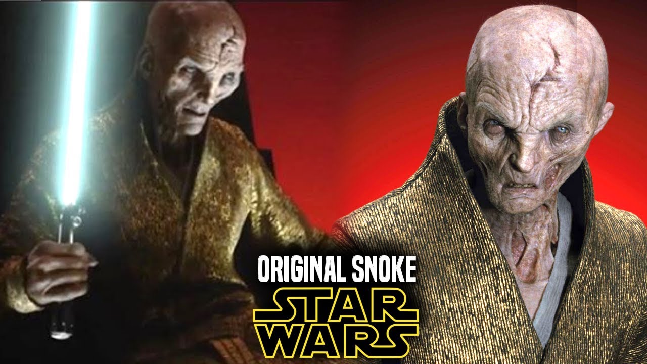 Star Wars! Original Snoke Explained & More! Rian Johnson (Star Wars ...