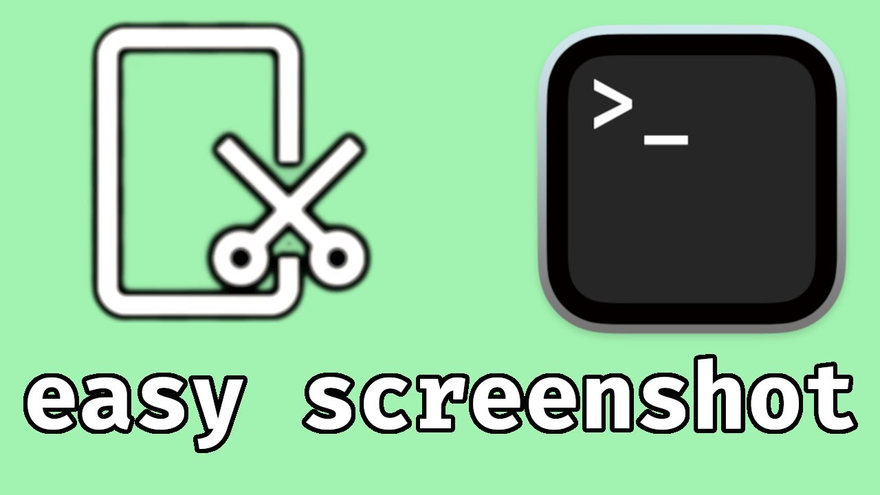 Easy screenshots from the terminal with scrot - YouTube