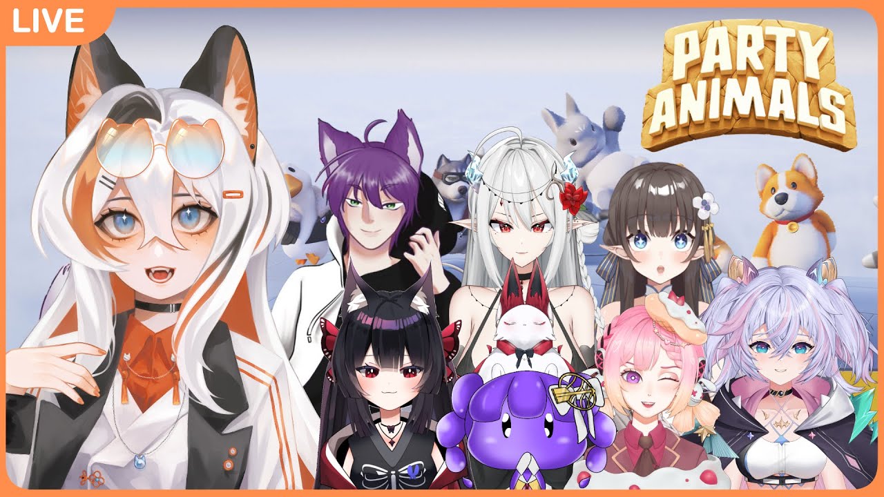 🔴[ Party Animals ] ไม่เน้นชนะค่ะ เราเน้นขำคนเดียว ฮ่าๆ - YouTube