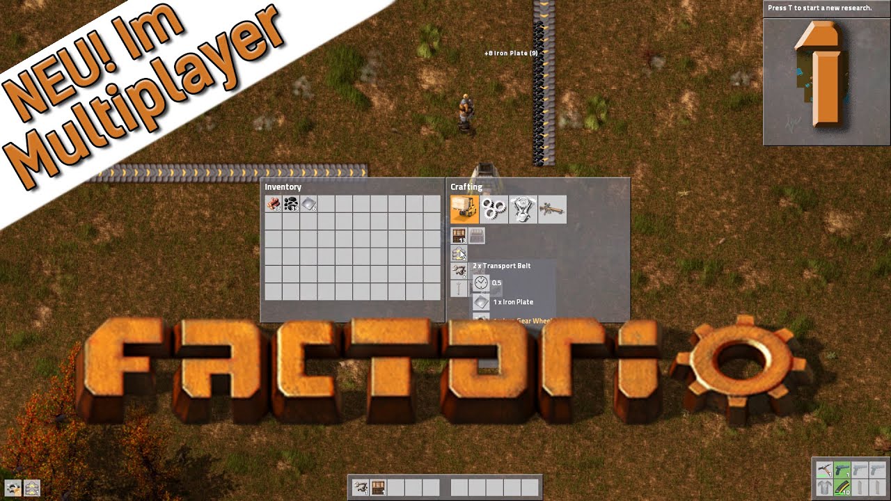 Factorio Multiplayer #1 Endlich wieder Factorio Der Industrie und ...