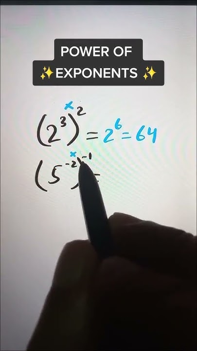Power of Exponents - YouTube