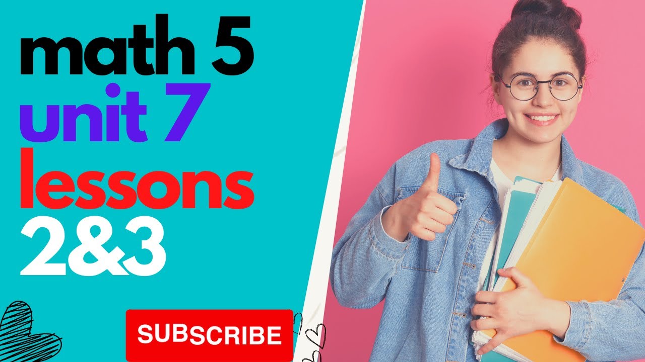 ماث خامسه ابتدائي ترم ثاني المنهج الجديد الوحده السابعه المفهوم الاول 🔥MATH PRIMARY FIVE SECOND ...