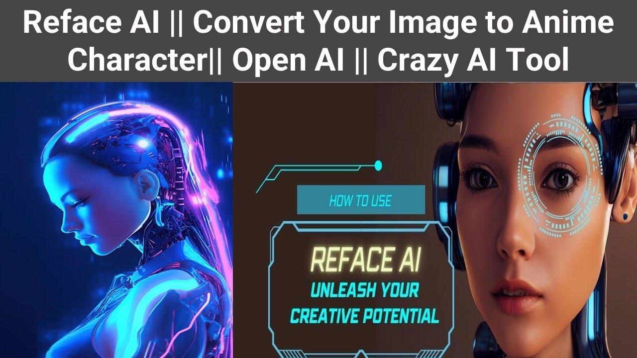 RefaceAI || Convert Your Image to Anime Character|| Open AI || Crazy AI ...