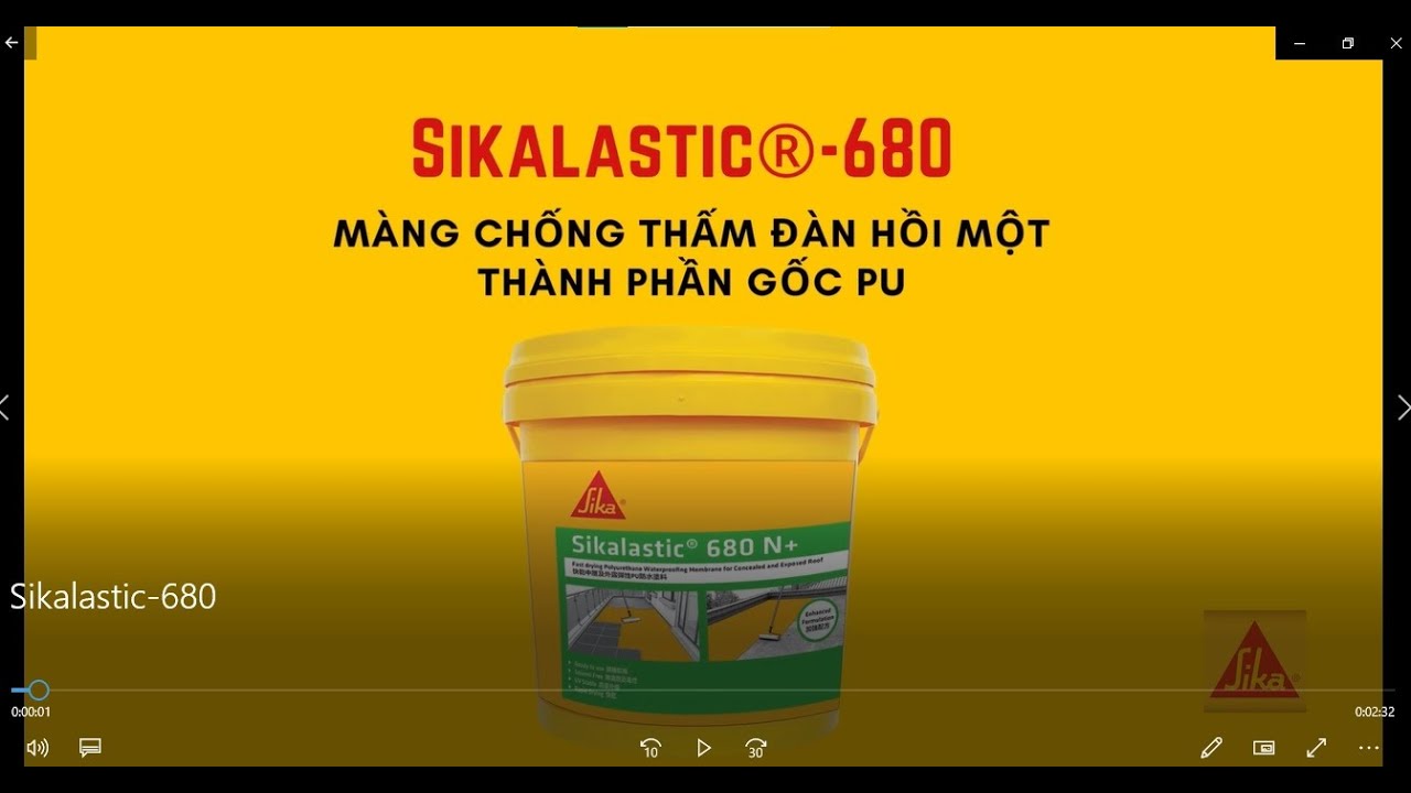 SikaLastic 680 | SikaLastic 680 AP - YouTube