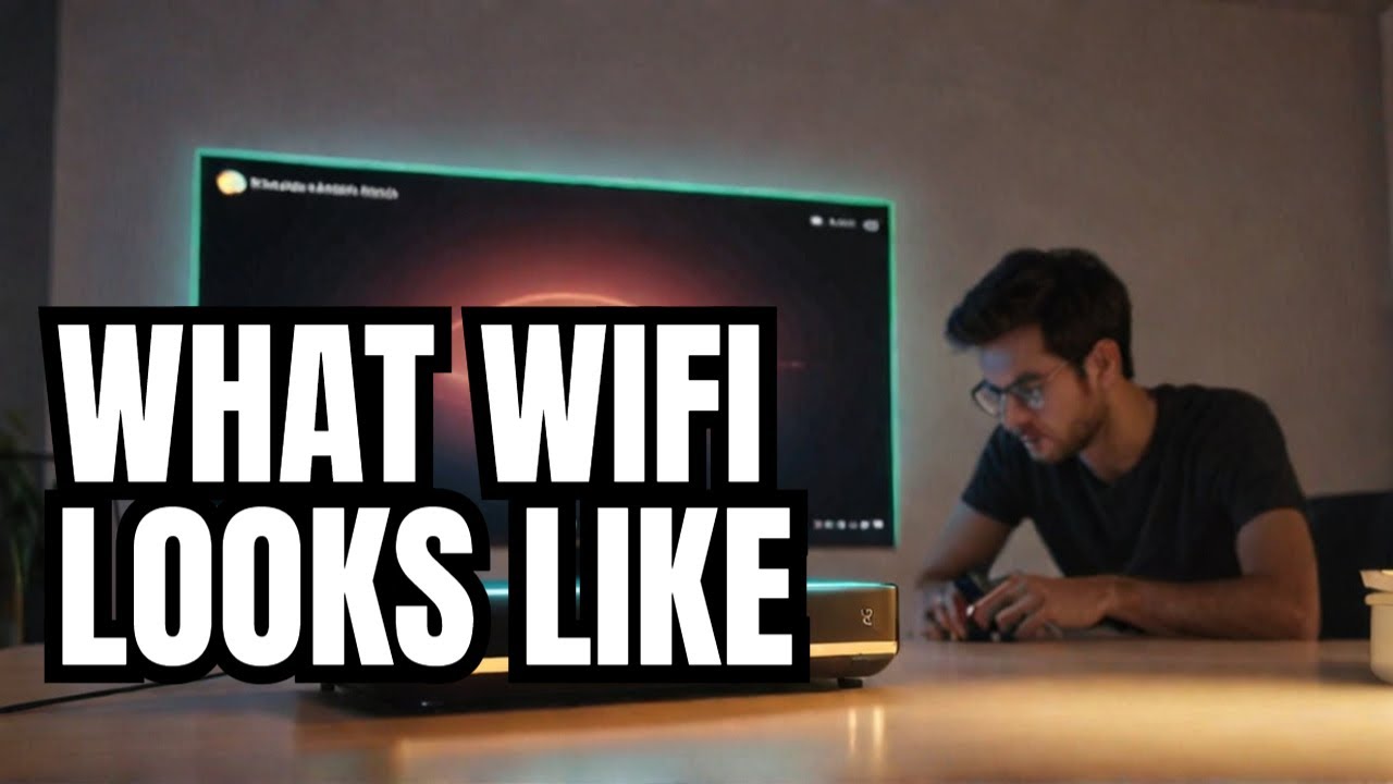 Why is my wifi so slow - What does wifi look like - YouTube