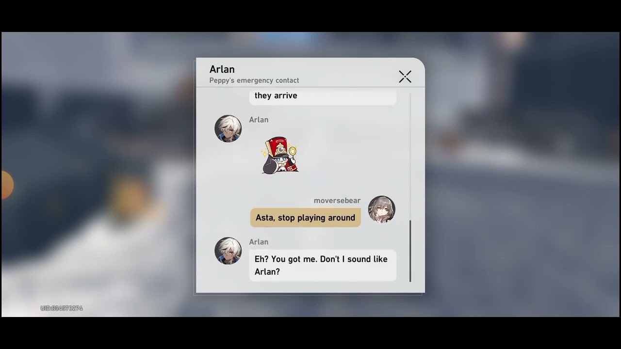 (R12+)Honkai Star Rail - Chat - Arlan - Colour more suitable - YouTube