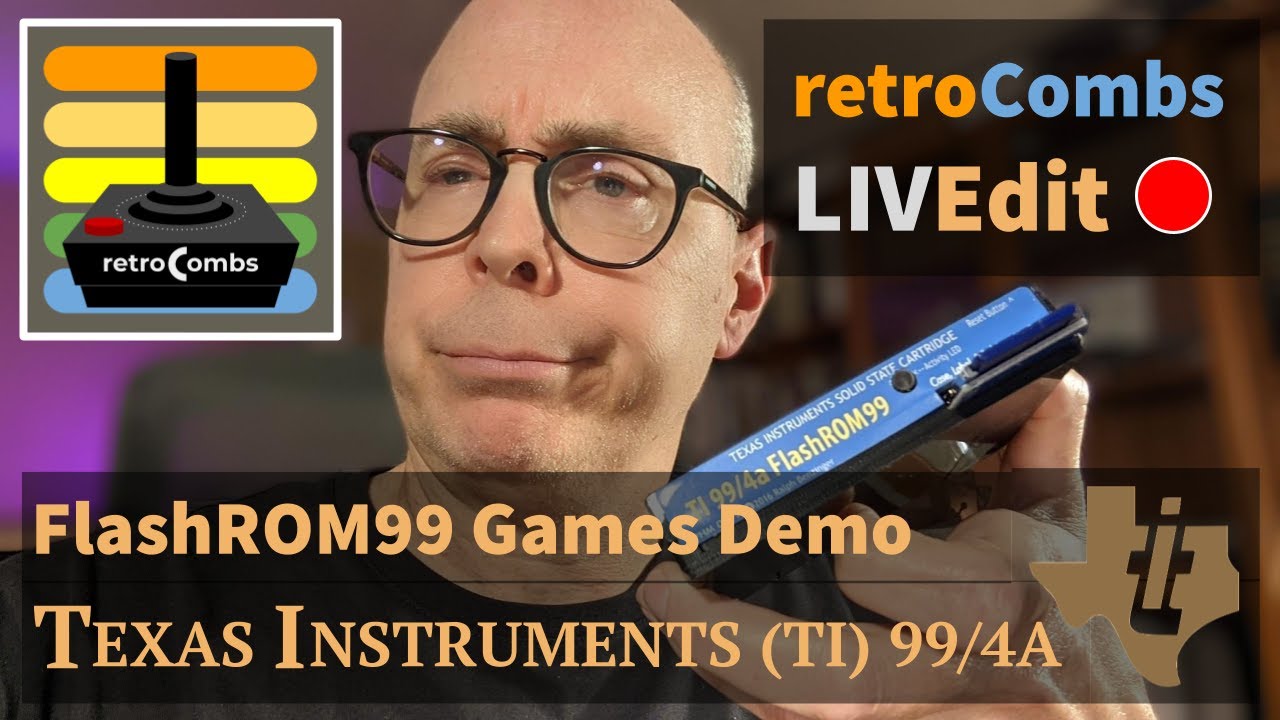Load Every TI-99/4A video game with a FlashROM99! - YouTube
