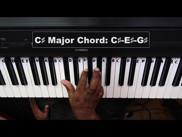 C Sharp Major Piano