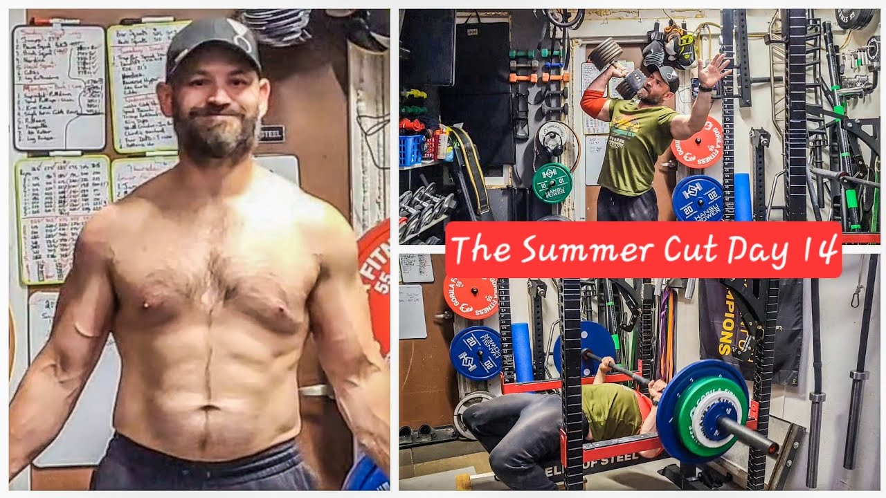 Summer Cut Day 14: Heavy Bench, Max Dumbbell OHP, Heavy Carries and ...