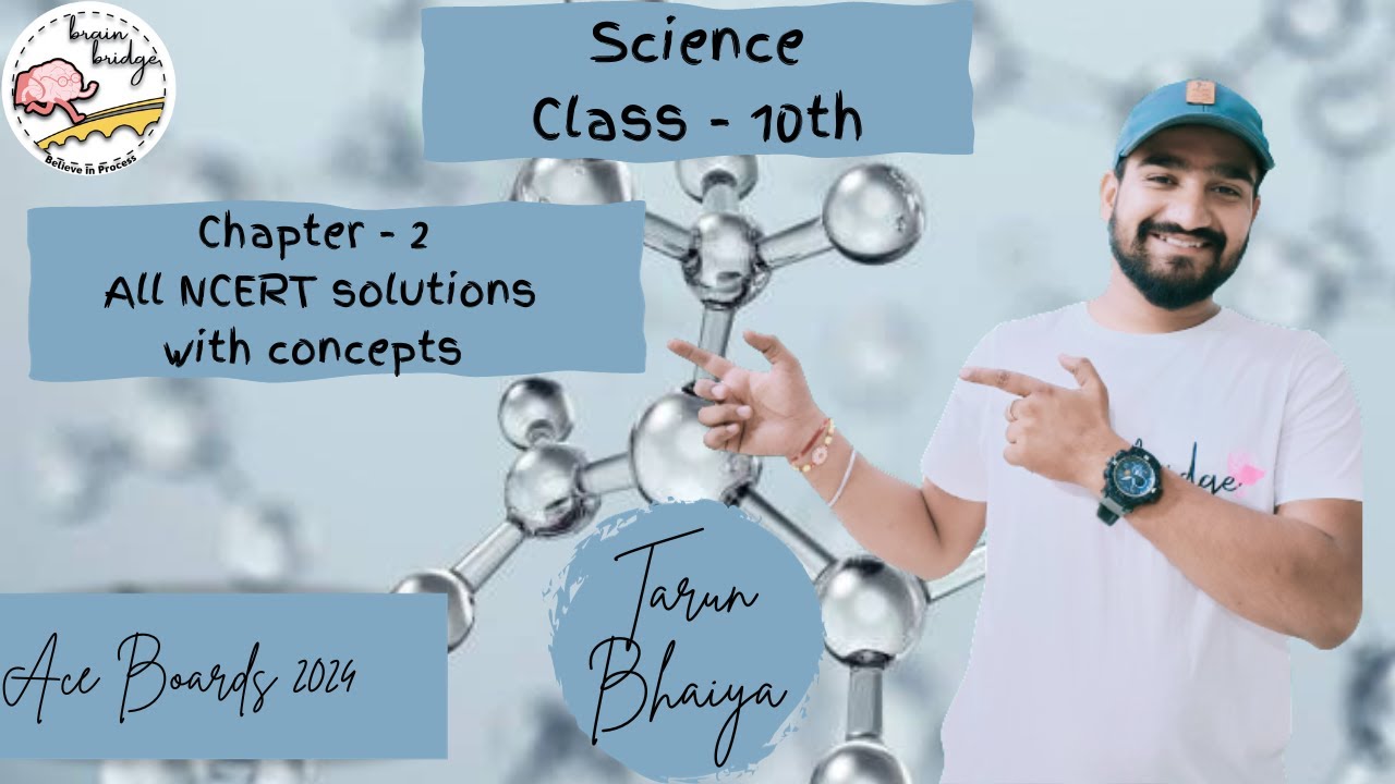 ACIDS,BASES&SALTS|SCIENCE CH-2 FULL NCERT EXERCISE SOLUTIONS|CLASS 10 ...