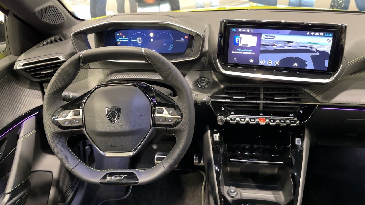 PEUGEOT 208 2024 Facelift INTERIOR Details New Infotainment System