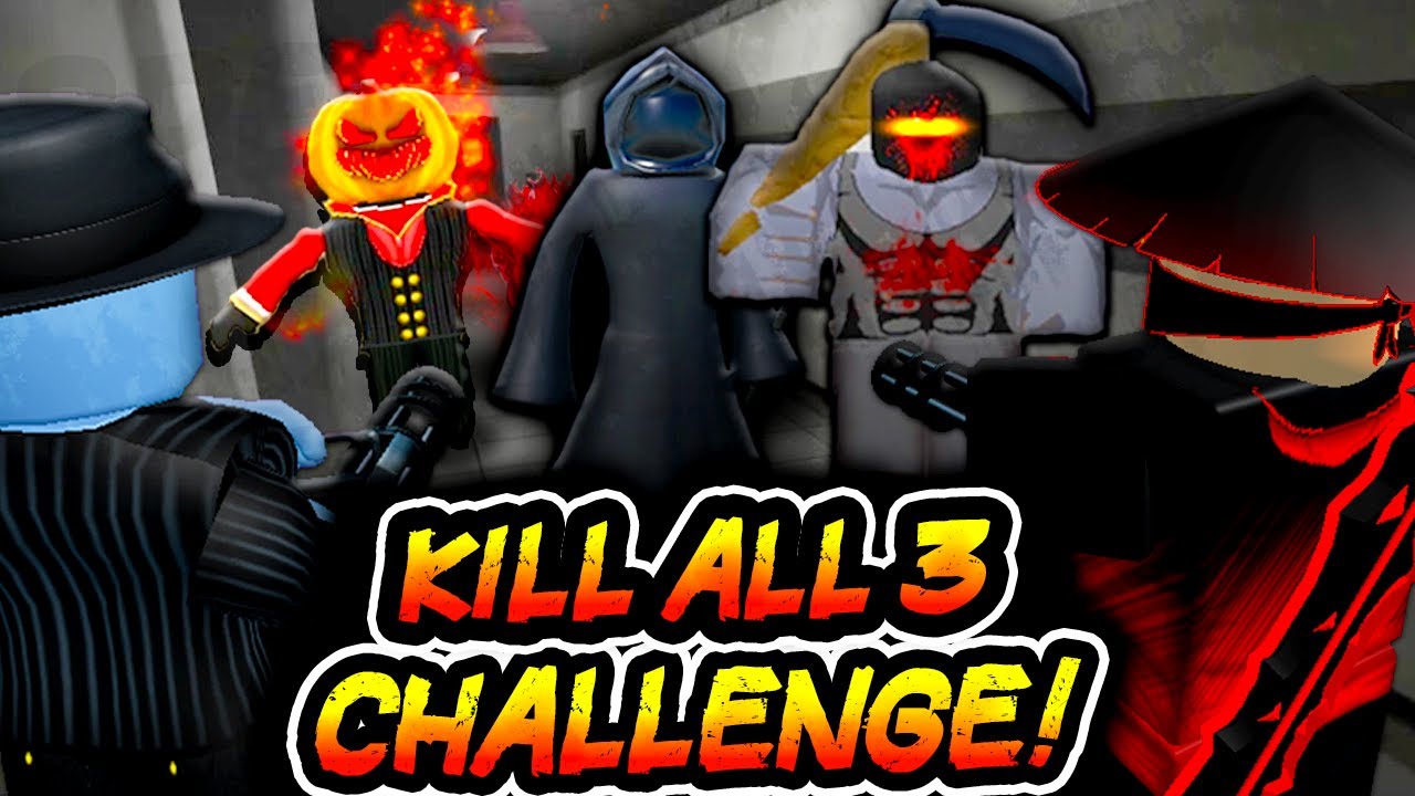 Fight BRUTE, REAPER & JACK at the SAME TIME Challenge in Survive Area ...