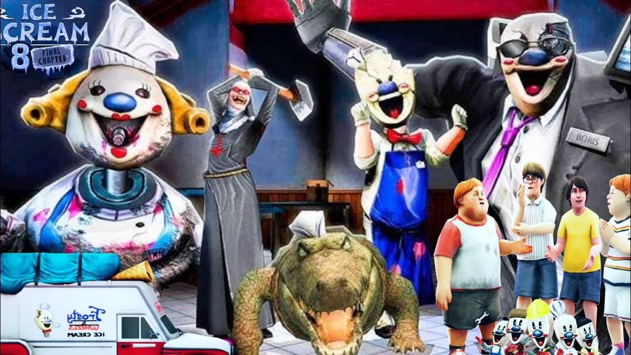 Extraction room // ice scream 8 // escaped successfully // #gaming # ...