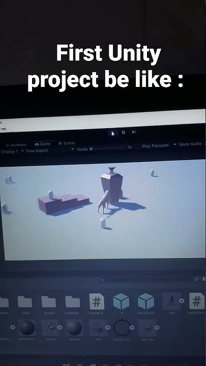 First unity projects be like - YouTube