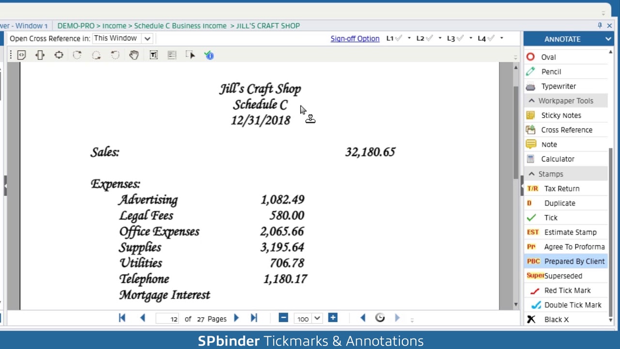 SPbinder: Tickmarks & Annotations - YouTube