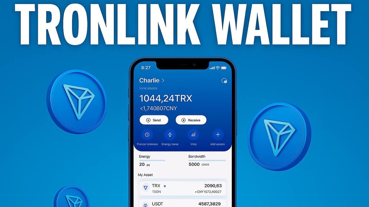 🔐TronLink: WALLET para TRON y tokens TRC20 | TUTORIAL en ESPAÑOL 2026 ...