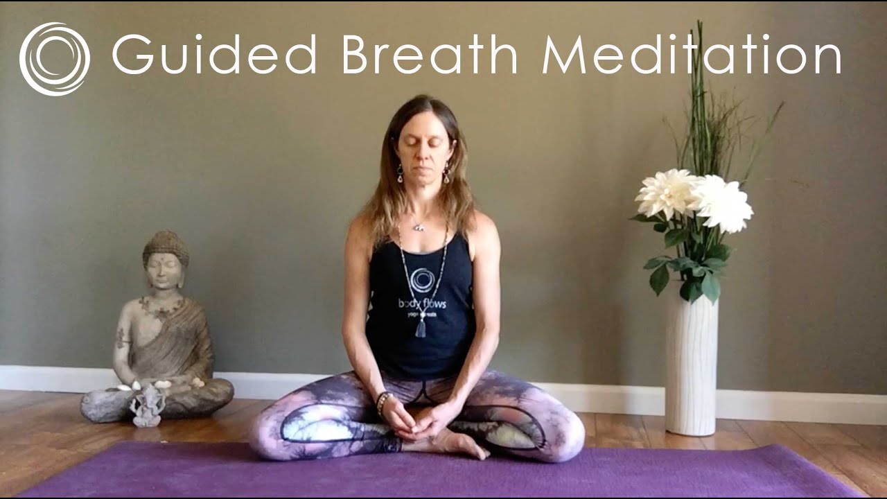 Improve Sleep 😴 with Guided Breath Meditation to Calm the Mind 🙏 - YouTube