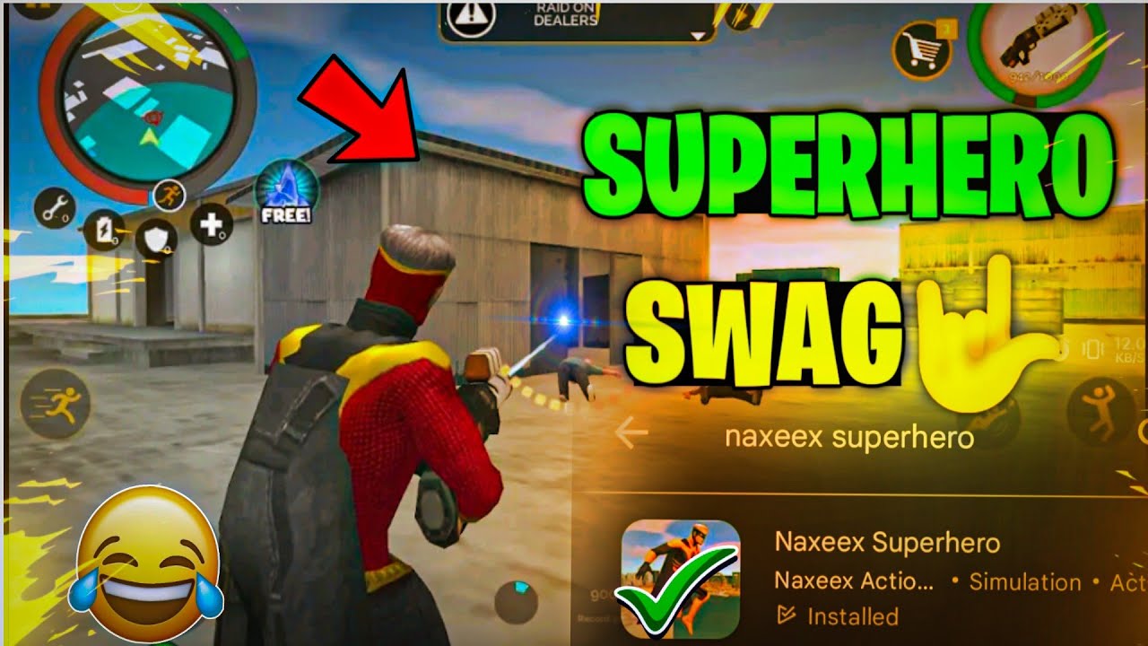 THE NEW SUPERHERO -NAXEEX SUPERHERO GAMEPLAY - YouTube
