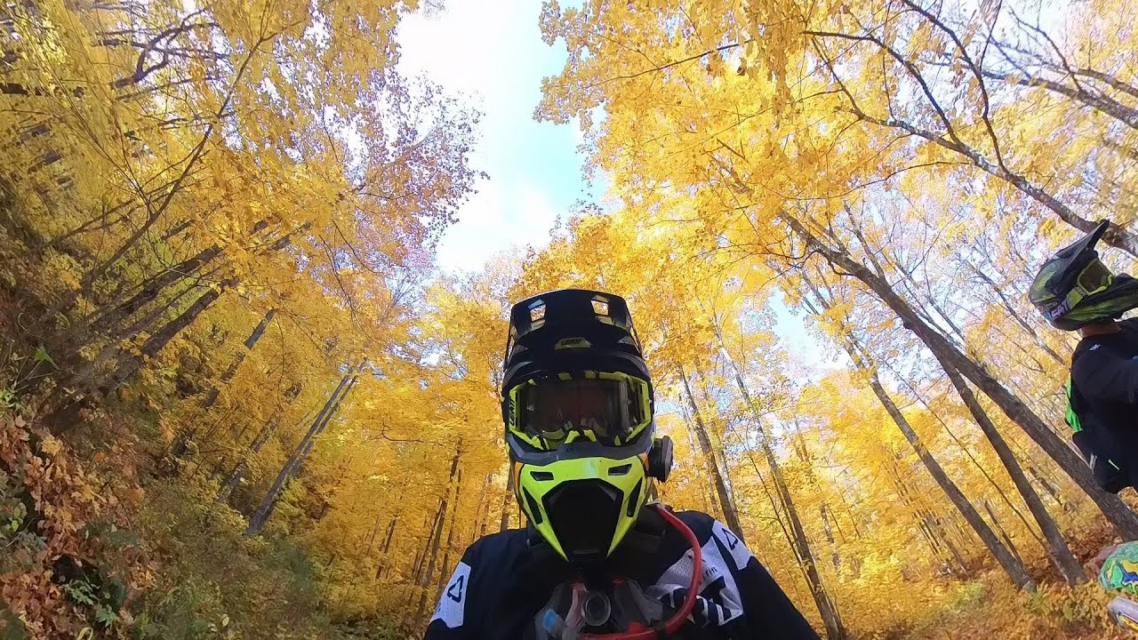 Fall Colors Tour On Dirt Bikes. Easy Ride. EX300. TX300. TE450. KDX200 ...