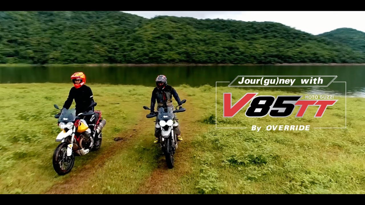 2019 MotoGuzzi V85TT Test Ride & Travel Kanchanaburi THAILAND By ...