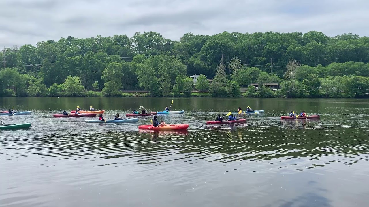 Earth Camp 2019 Kayaking the Huron River - YouTube