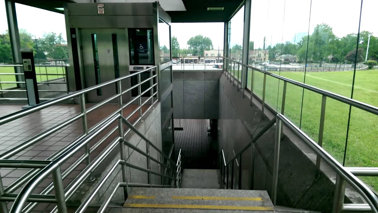Tour of NFTA Metro Rail University Station - YouTube