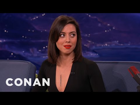 Aubrey Plaza Is Ready For The Zombie Apocalypse | CONAN on TBS
