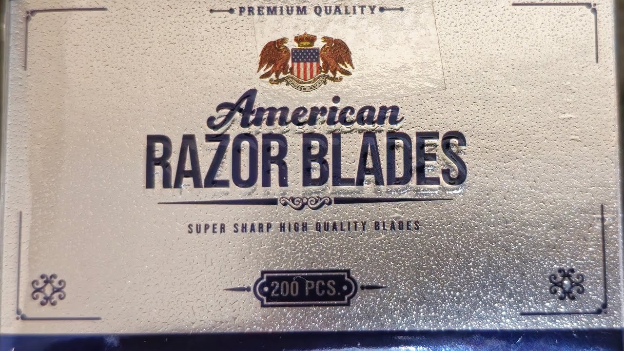American Razor Blades 200Pk From Amazon! - YouTube