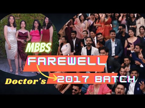 MBBS Farewell to 2017 Batch Party Vlog || Life of MBBS Students| #Mbbs_life_vlog #Mbbs_farewell ...