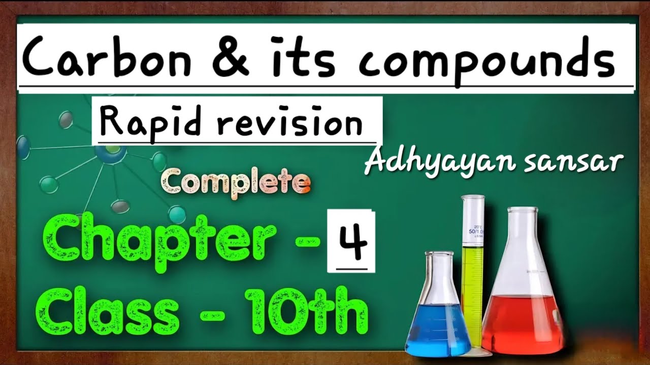 Carbon and its compound class 10 || Chapter 4 || Science cbse - YouTube