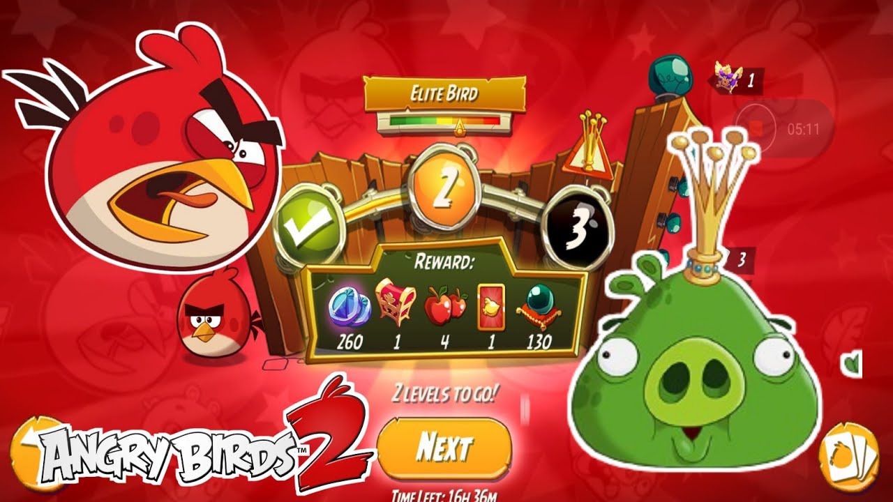 Red Rumble Daily challenge Today 😁😘 _ Angry Birds 2 Gameplay _ # ...