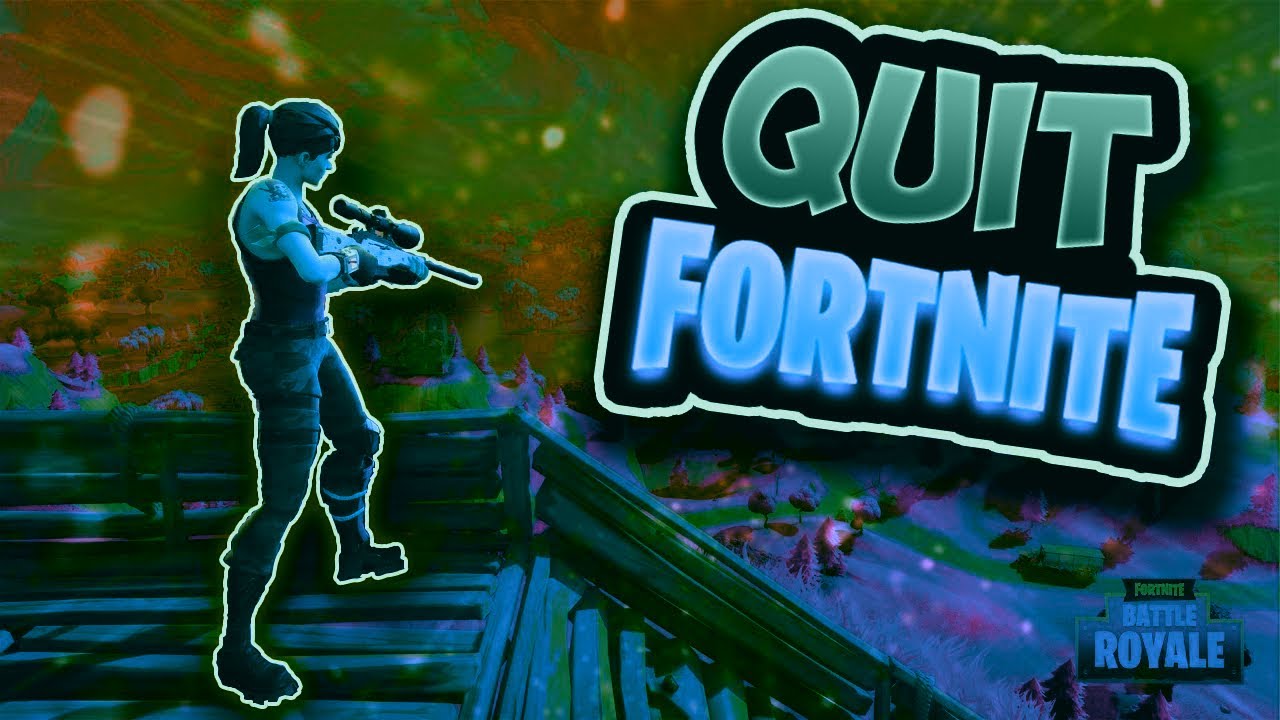 I Quit Fortnite... - YouTube