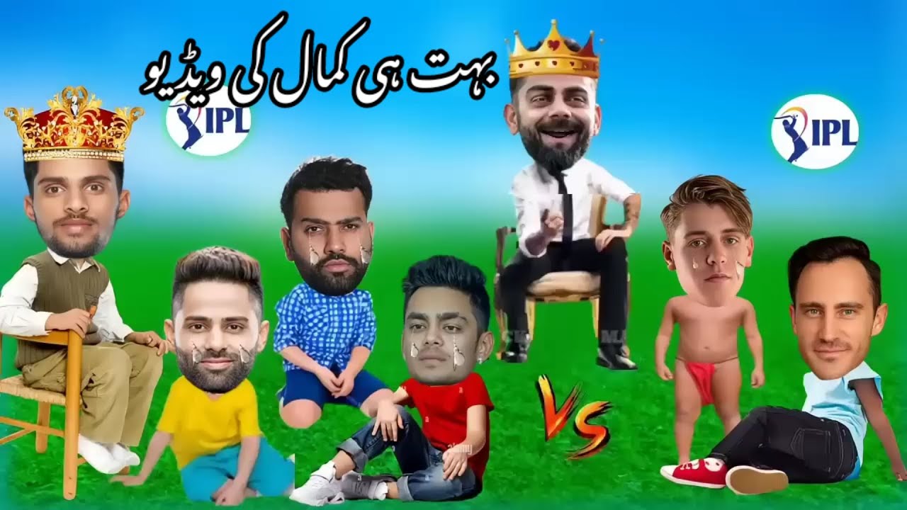 Ipl cricket comedy video | RCB vs MI 5th T20 2023 ipl | cricket funny ...